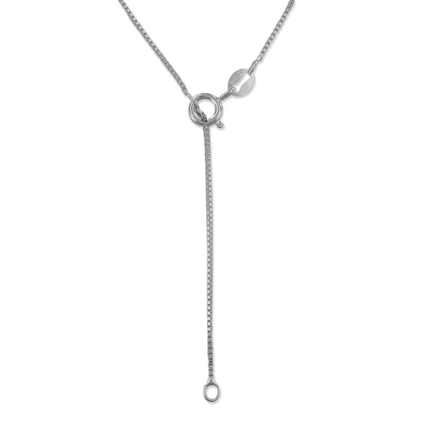 Sterling Silver Vertical Filigree Scroll Bar Pendant Necklace w/ Chain ...